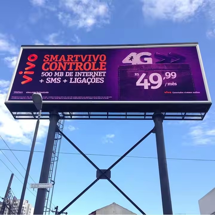 Outdoor High Refresh Rate P3 P4 P5 P6 P6.667 P8 P10 Video Wall Module ...