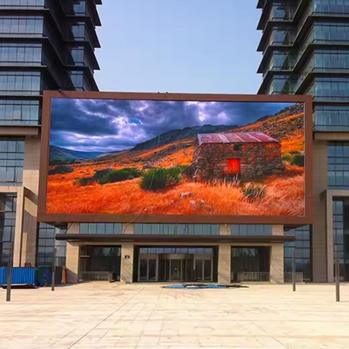High quality P4 Outdoor led digital display Module 104x52 pixels ...