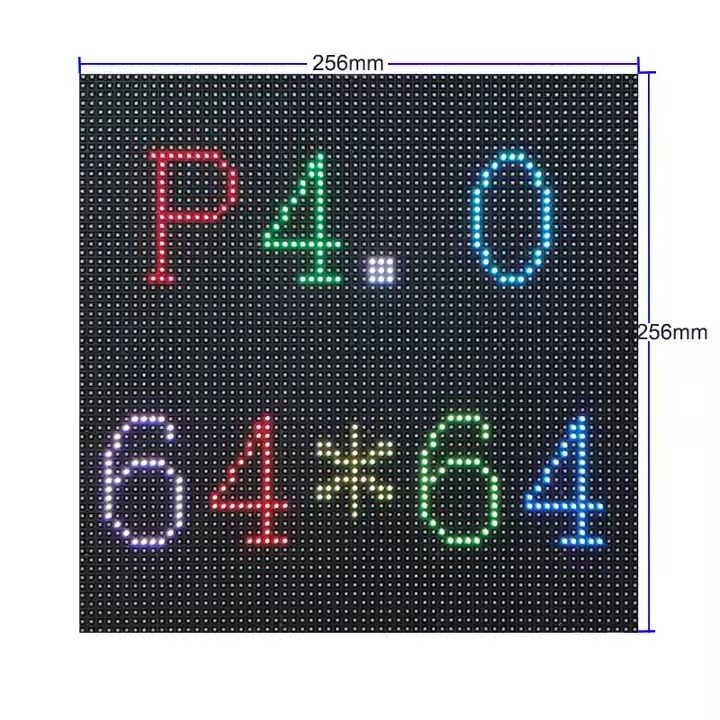 P4 Led Display Screen Panel Advertising RGB Led Screen Board Led wall ...