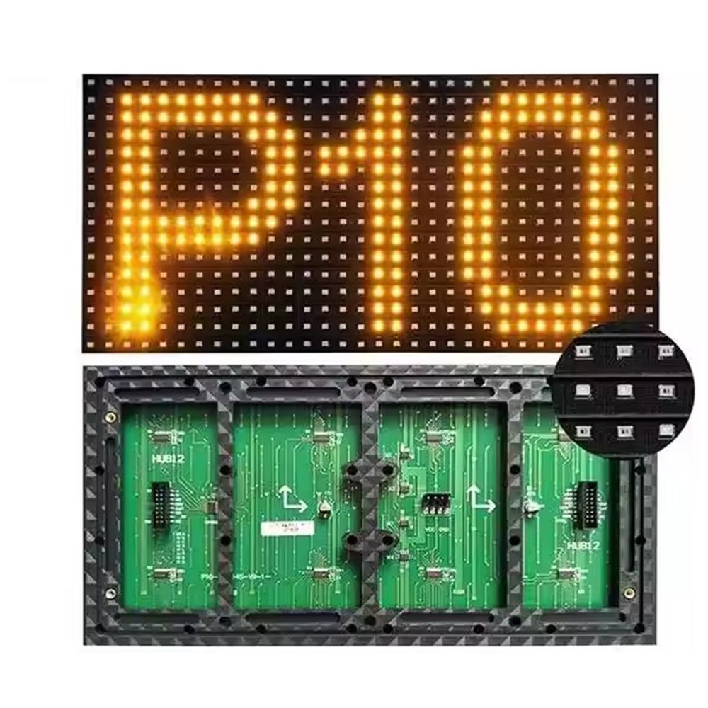 Led matrix Display Module 1/4 Scan P10 Outdoor Led Pixel Module 320x160mm