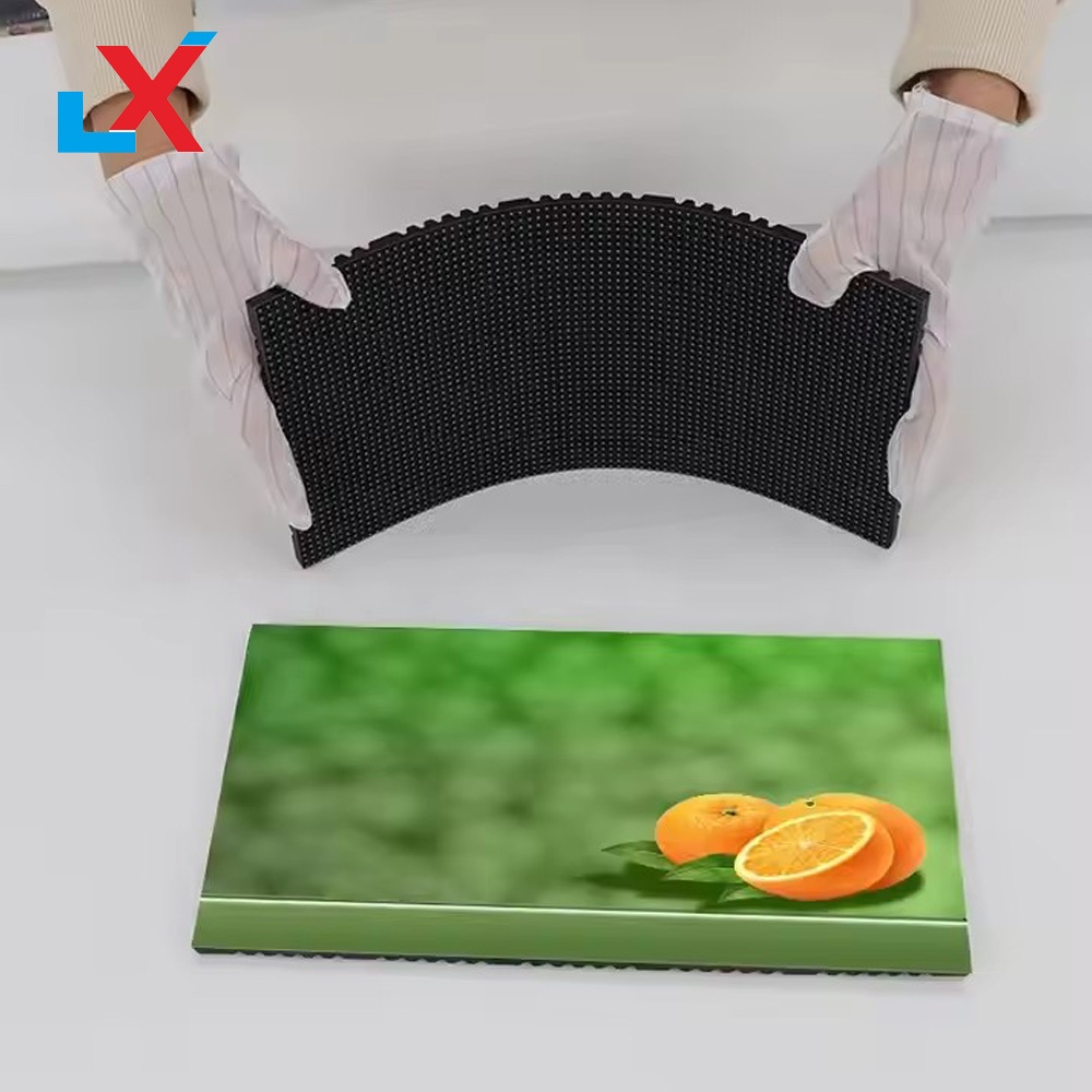 P2 Indoor Full Color Flexible Soft Led Display Module Advertising ...