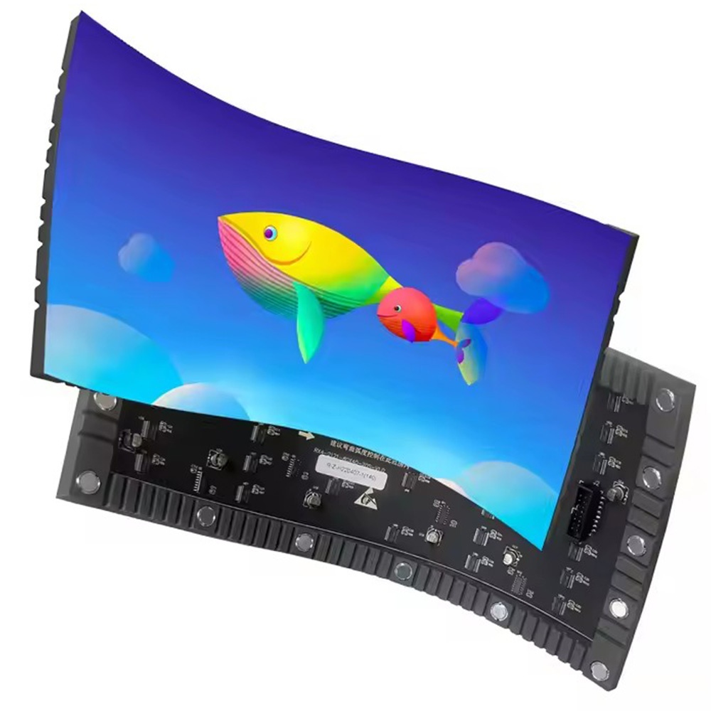 P4 320x160mm Indoor Capacitive Circular Curved Soft LED Module ...