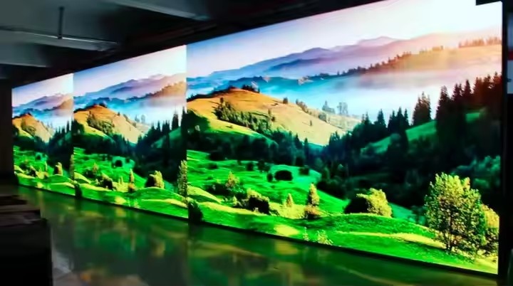 High Contrast P0.7 P0.9 P1.25 P1.5625 P1.875 MicroLED Wall Indoor LED Display Screen Fixed ...