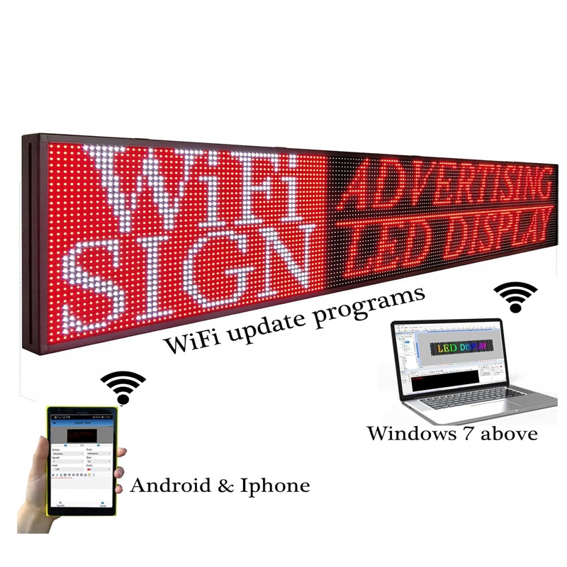 LED sign, scrolling sign 40