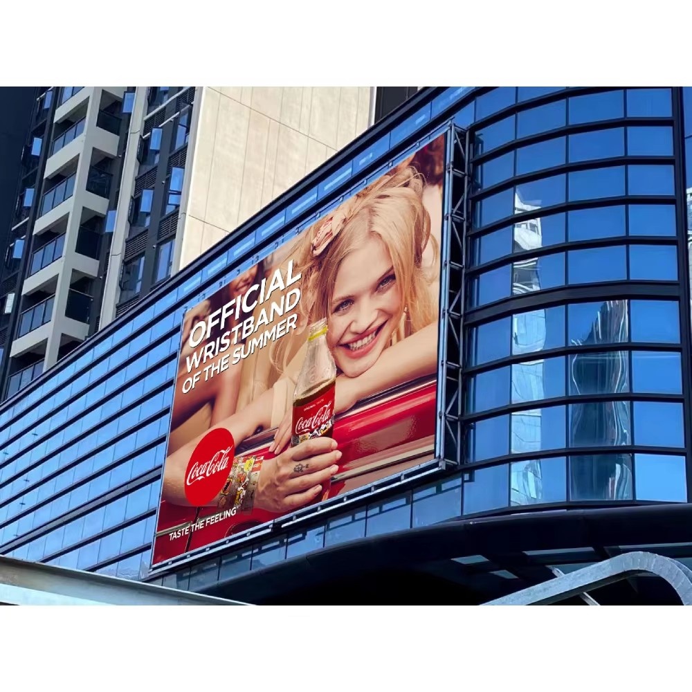 High Brightness P4 P6.67 P8 P10 Front Service Outdoor Fixed Led Screen ...