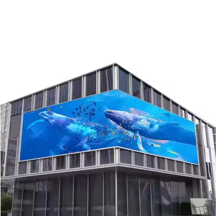 High Brightness P6 P8 P10 Waterproof Outdoor Street Pole Advertising ...